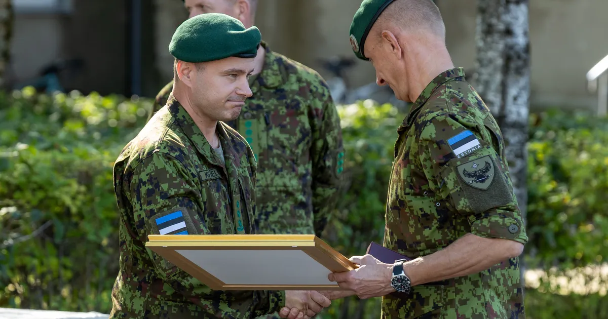 Col Ants Kiviselg takes over as chief of military intelligence center