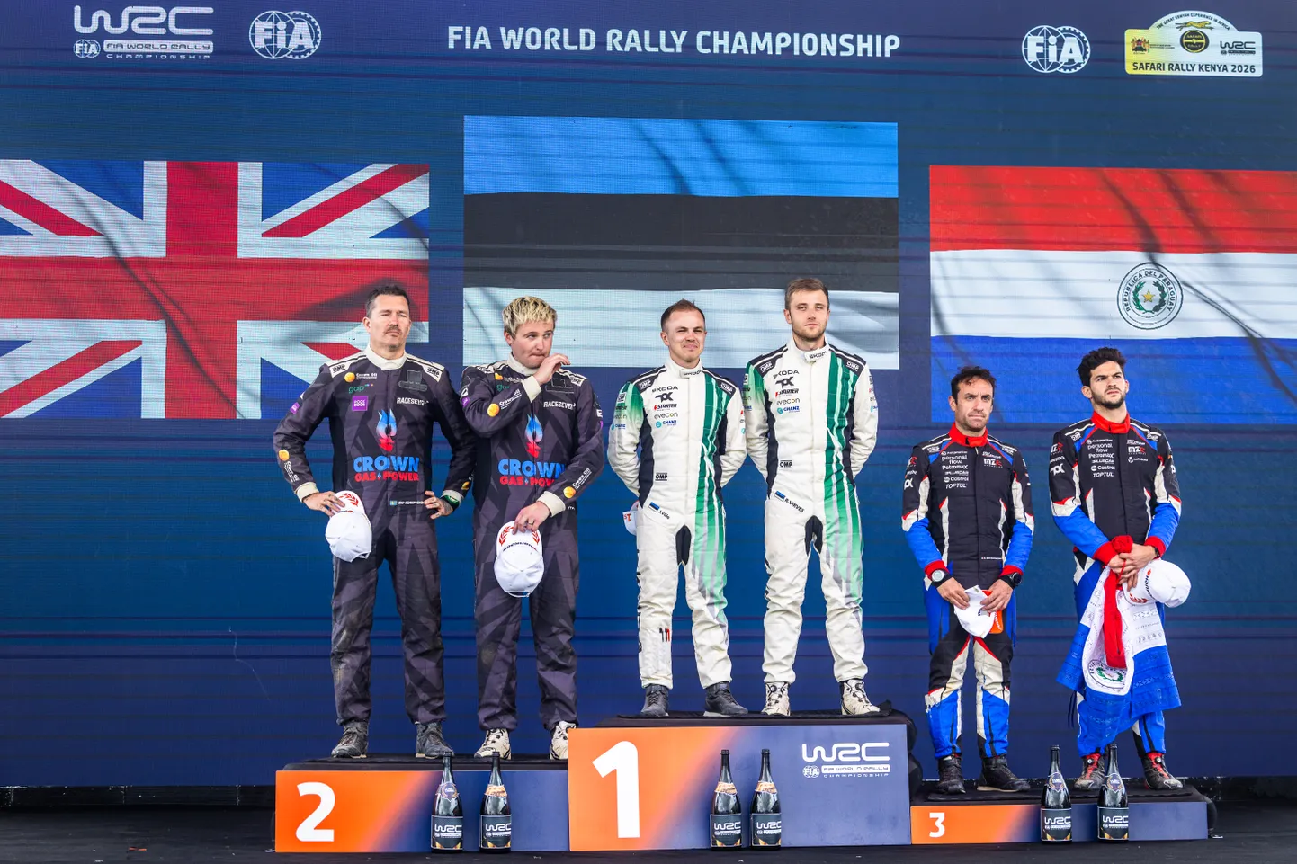 VÕIT KÄES Robert Virves teenis Keenia Safari ralli WRC2 arvestuses esikoha