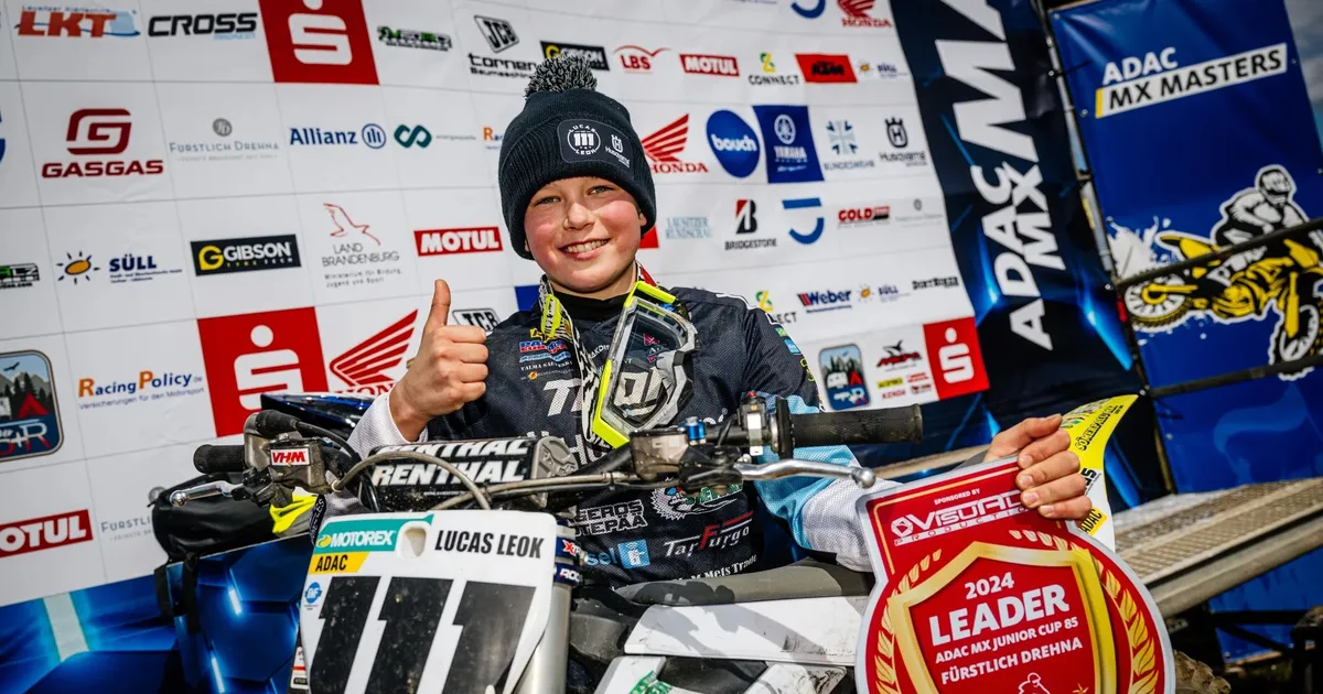 Lucas Leok võitis Saksamaa motokrossi meistrivõistluste avaetapi