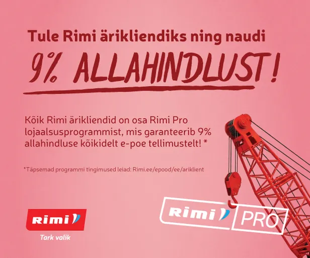 Rimi tõi turule e-poe ärikliendiprogrammi Rimi PRO