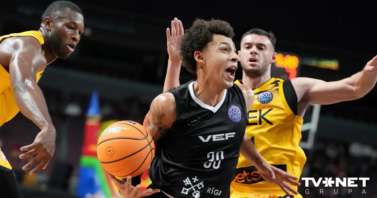 "VEF Rīga" cieš sakāvi Čempionu līgas spēlē pret Atēnu AEK