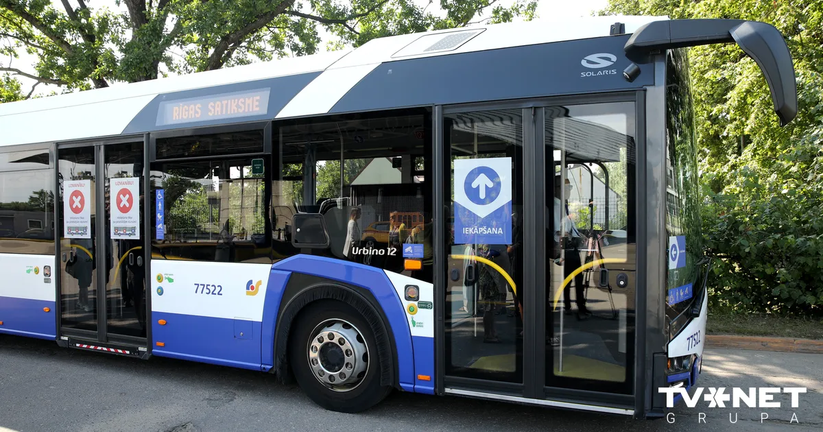 Jāņos sabiedriskais transports Rīgā būs par brīvu