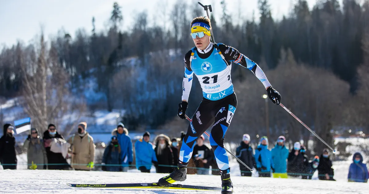 Eesti laskesuusatajad avaldasid Regina Oja vedamisel Ukrainale toetust