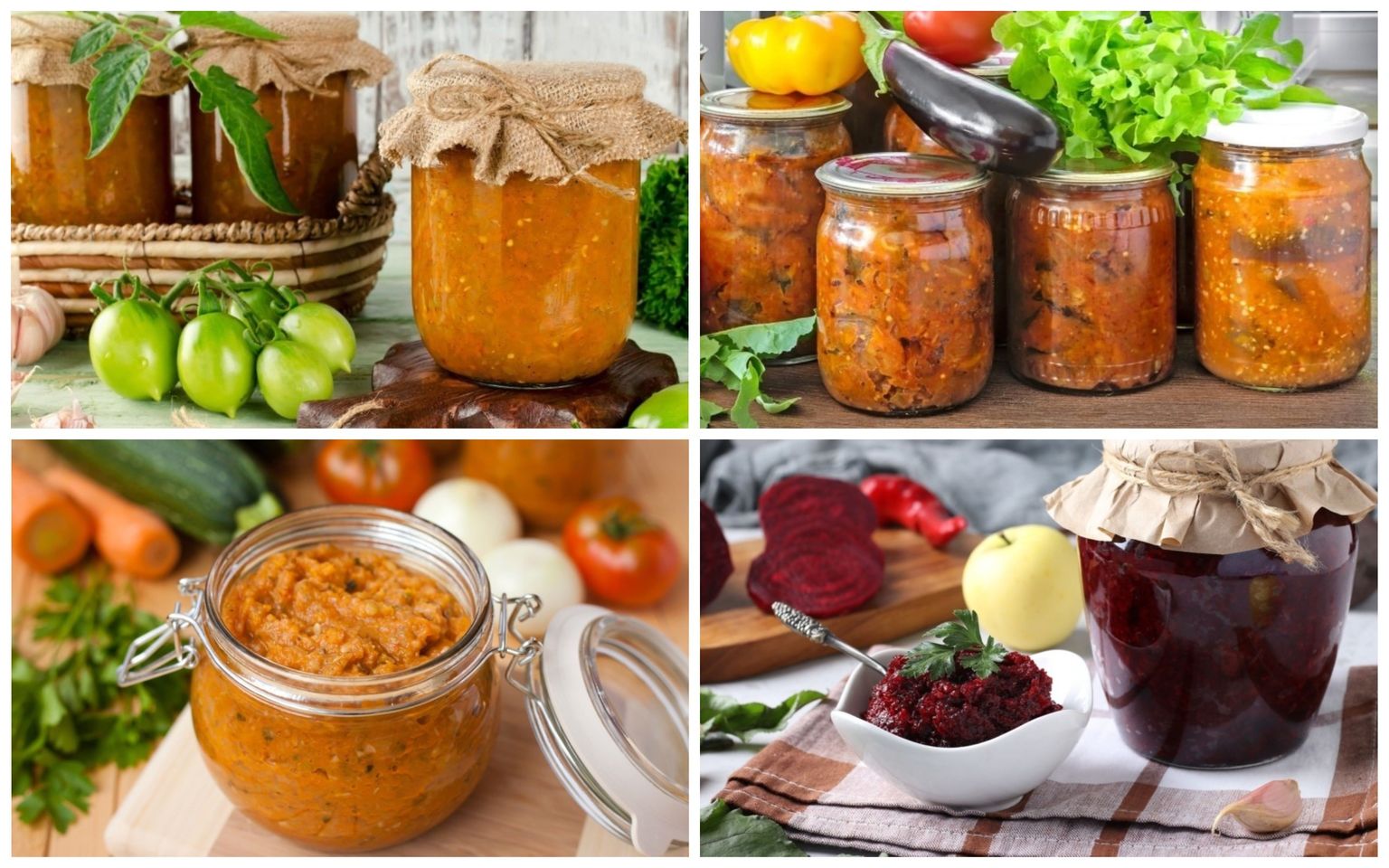 "Ikri" ziemas krājumiem: 8 receptes — no kabačiem līdz bietēm