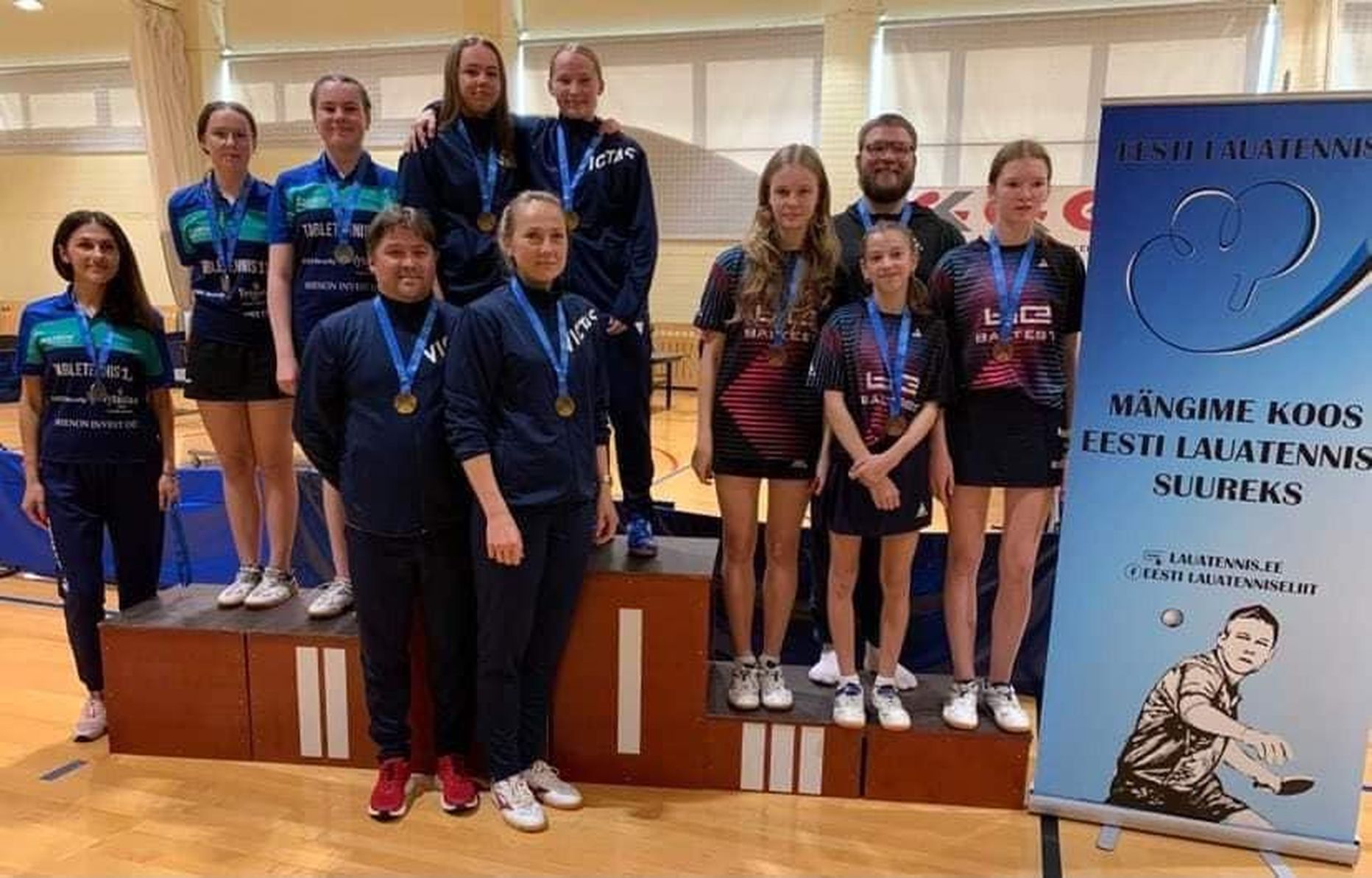 Viru-Nigula noored näitavad lauatennises kibedat kätt