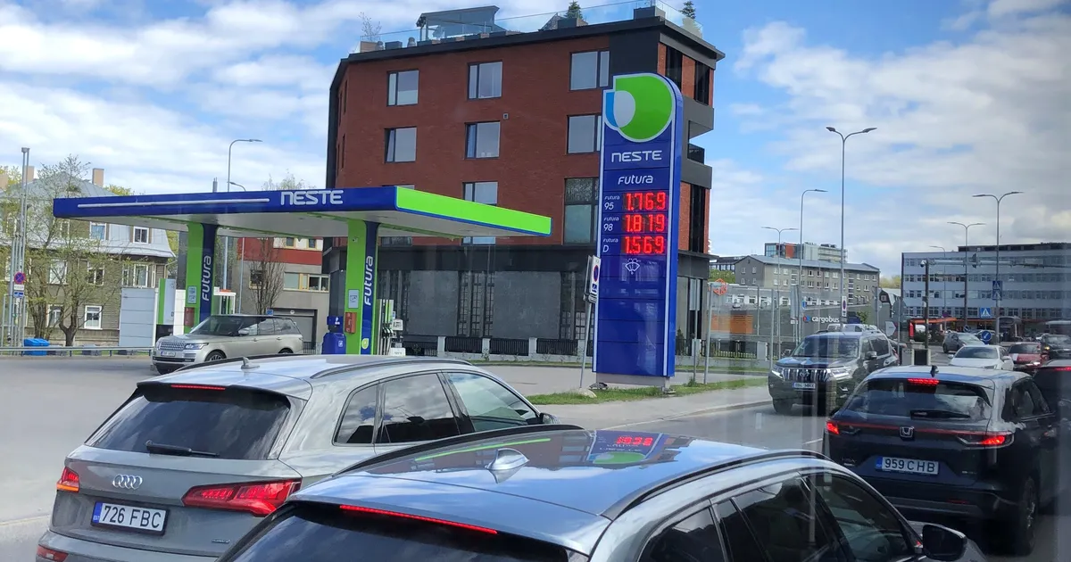 GRAAFIK JA FOTOD Tanklaomanikud tõstsid kütuste hinda, kuigi nafta on ...