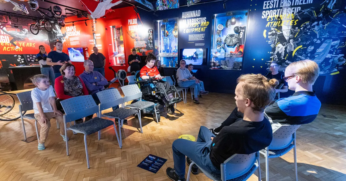 GALERII Ujujad Robin Liksor ja Matz Topkin rääkisid spordimuuseumis ...