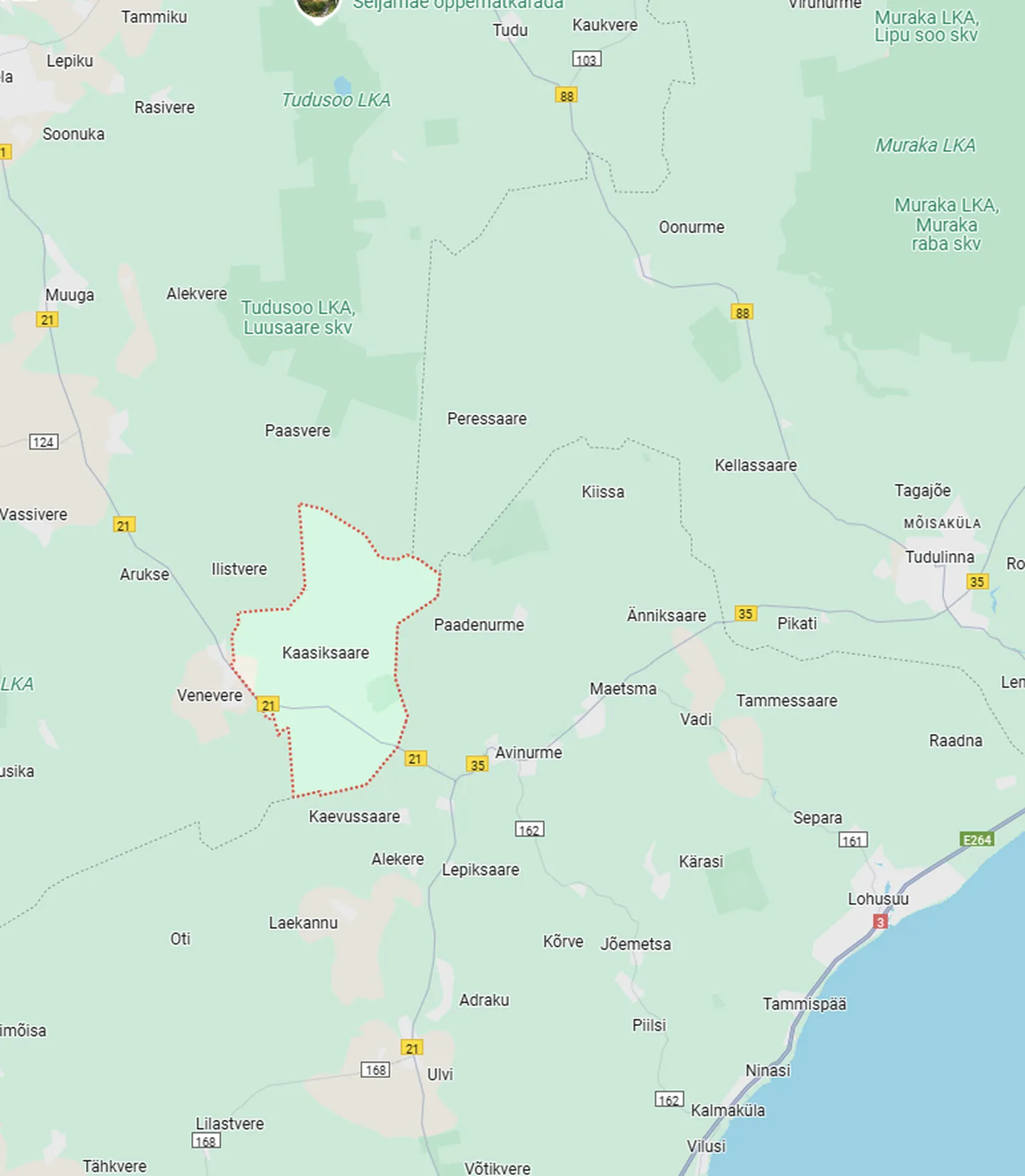 Kadunud Brigitta otsingud jätkuvad Kaasiksaare piirkonnas