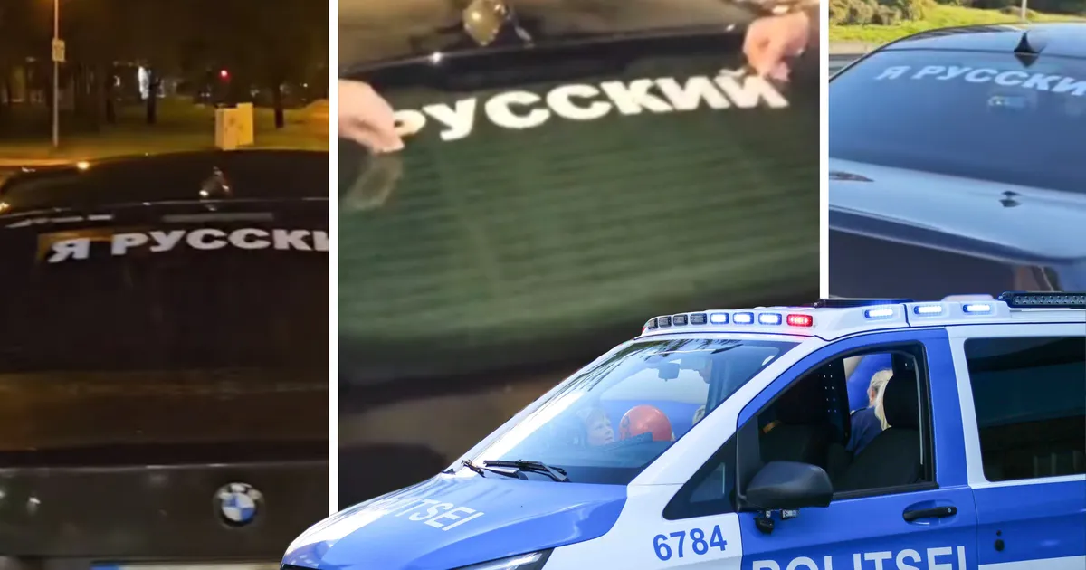 «SEE ON MEIE RAHVUS!» Provokatiivsete kleepsudega autod tekitavad vaenu, politsei on palunud ...