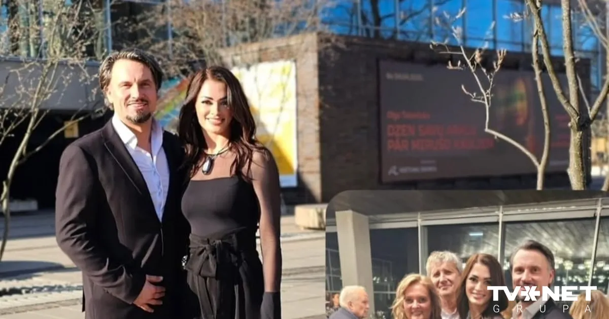 Andris Bulis ar Karīnu Gleitneri šarmē teātra pirmizrādē