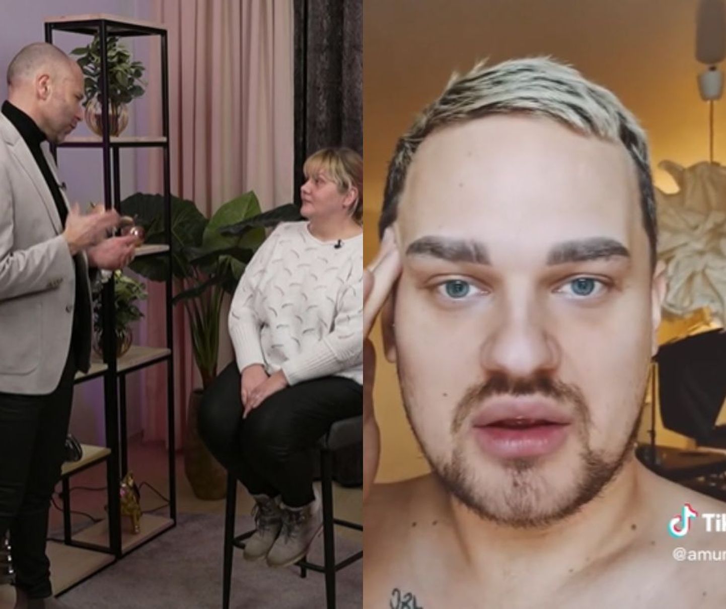 Amuna Davis sadusmo pašmāju šovā redzētais, raidījuma veidotāji atbildi ...