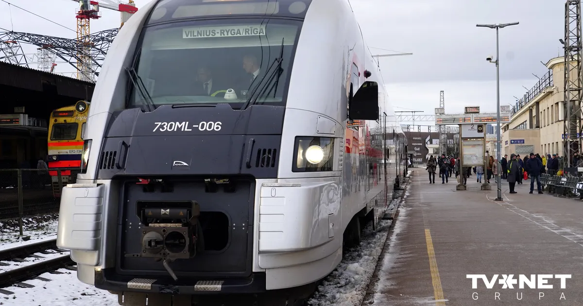 No pirmdienas tiks uzsākti pasažieru pārvadājumi pa dzelzceļu maršrutā ...