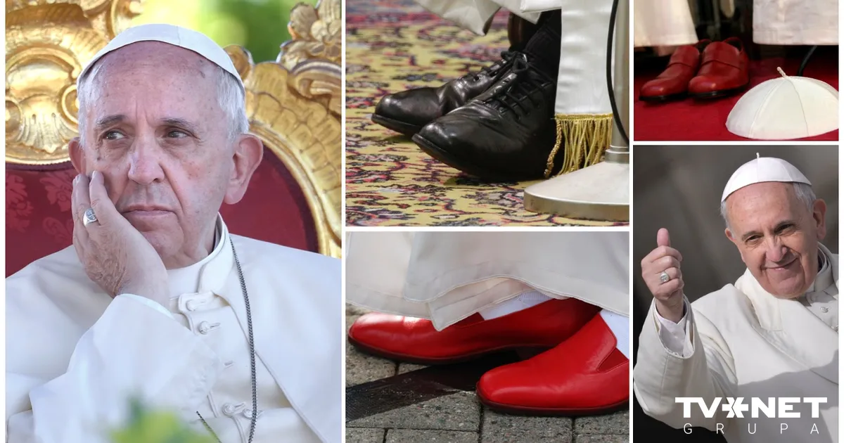 Vatikāna varas simbols - sarkanās kurpes. Kāpēc Francisks tās nenēsāja?