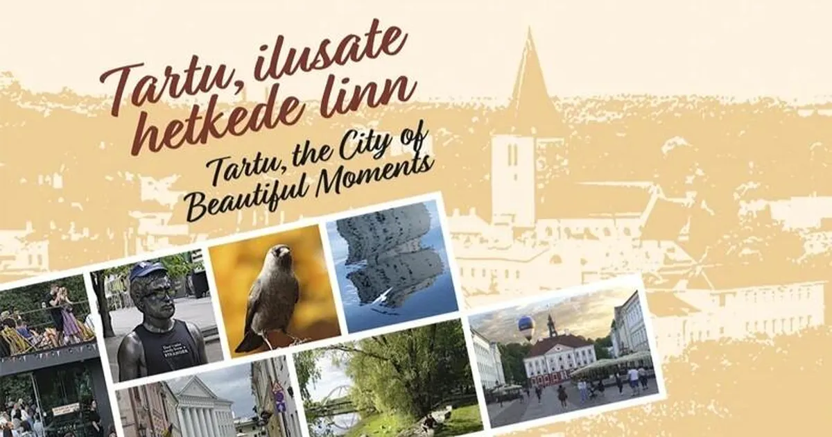 Juhan Voolaid näitab oma raamatus Tartut ilusate hetkede linnana