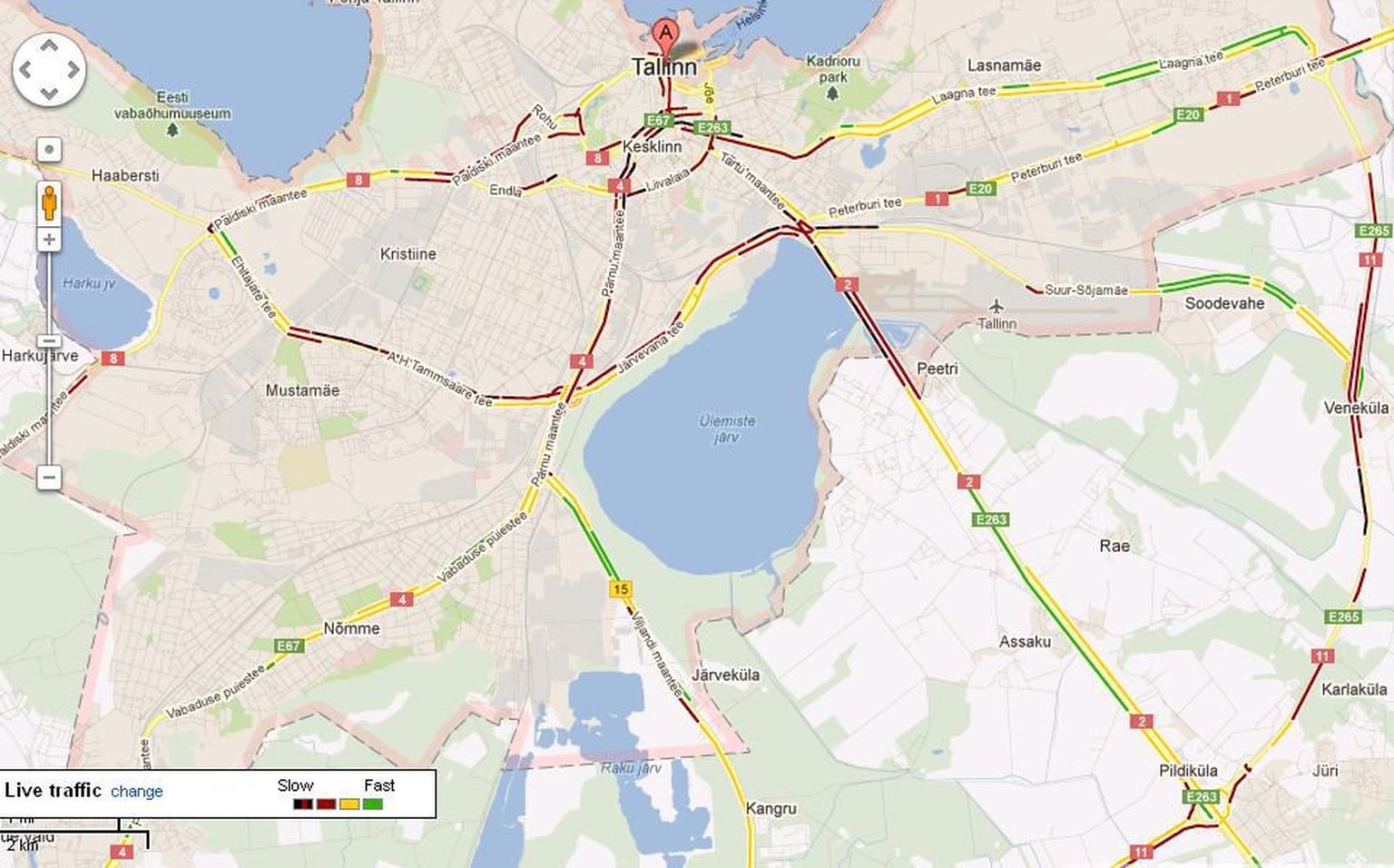 Kaart: vaata, millised tänavad on Tallinnas umbes - Tallinn - Postimees ...