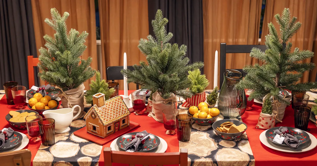 ФОТО Дизайнер: как недорого и красиво украсить новогодний стол