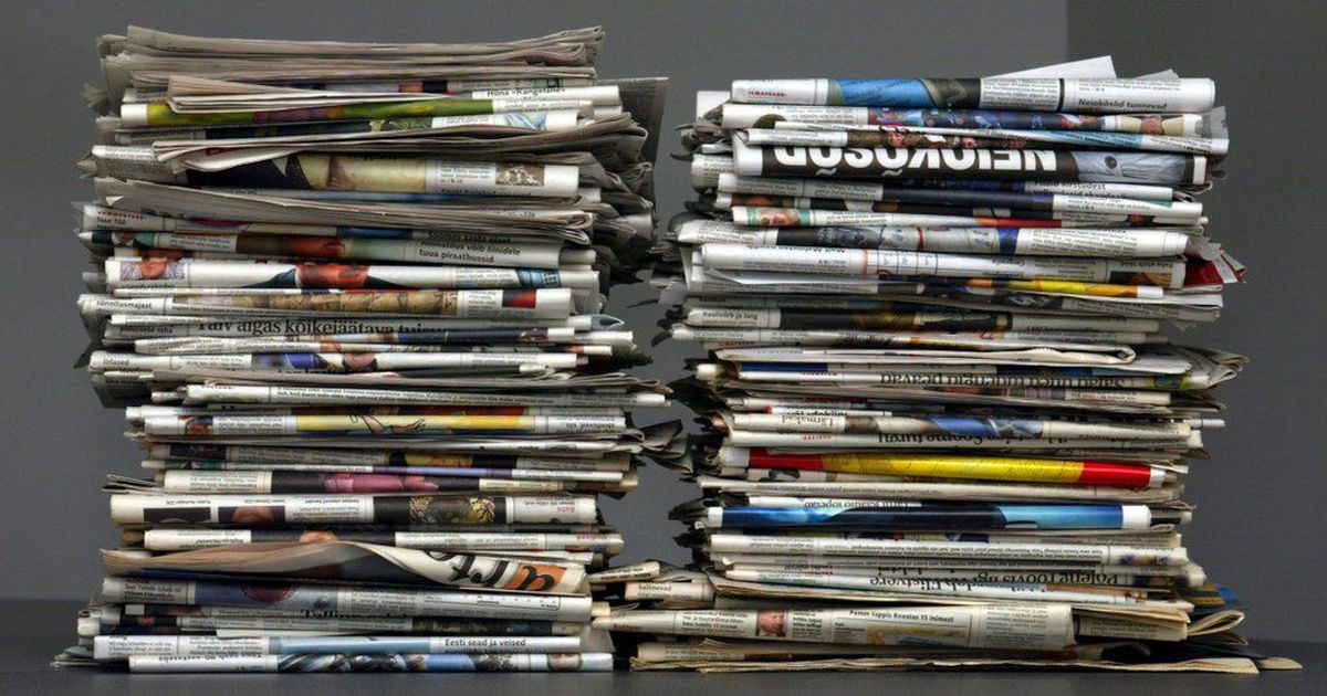 Vana ajaleht võib olla kulda väärt