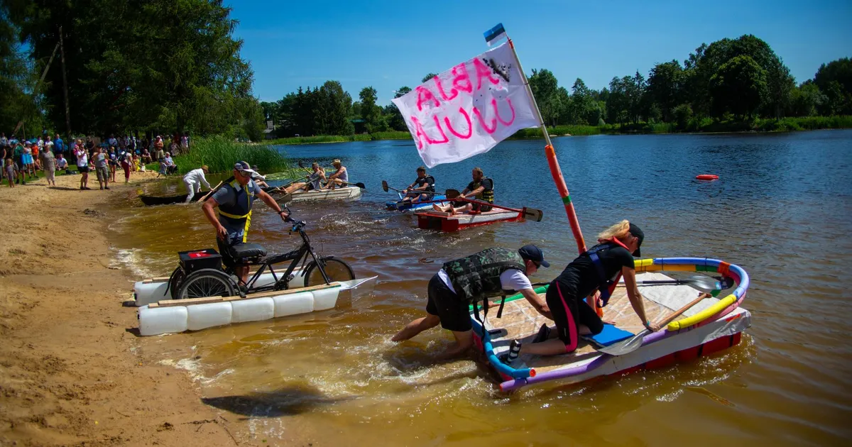 ABJA-PALUOJA Mulgimaa pealinna suvepäevadele pani punkti ümber järve ...