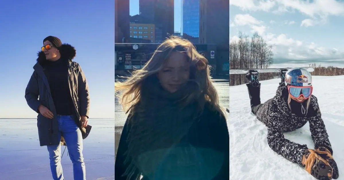 PÄIKE! Kevadine talveilm meelitas välja nii mõnedki tuntud Eesti tegelased