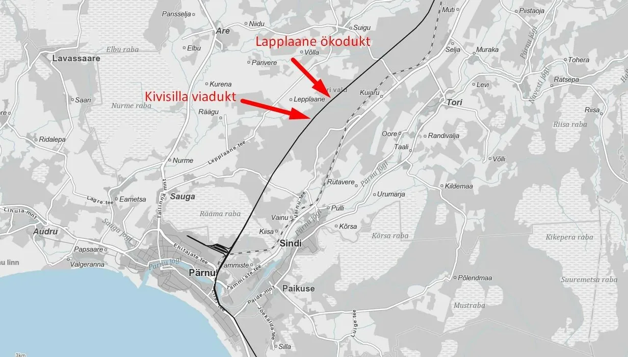 Tori vallas algab ökodukti ja viadukti ehitus