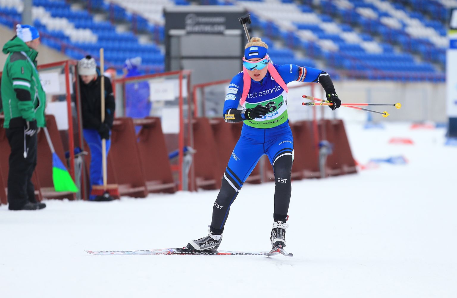 Grete Gaim jõudis hooaja avastardil esikümnesse