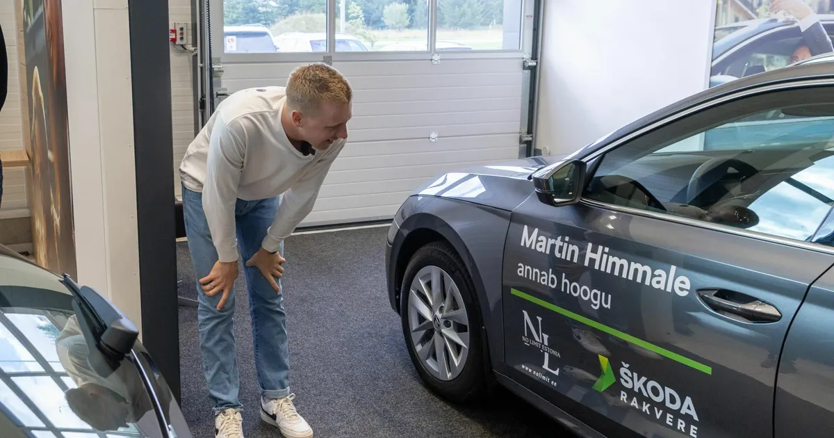 GALERII Murdmaasuusataja Martin Himma sõidab hooajale vastu uhiuue autoga