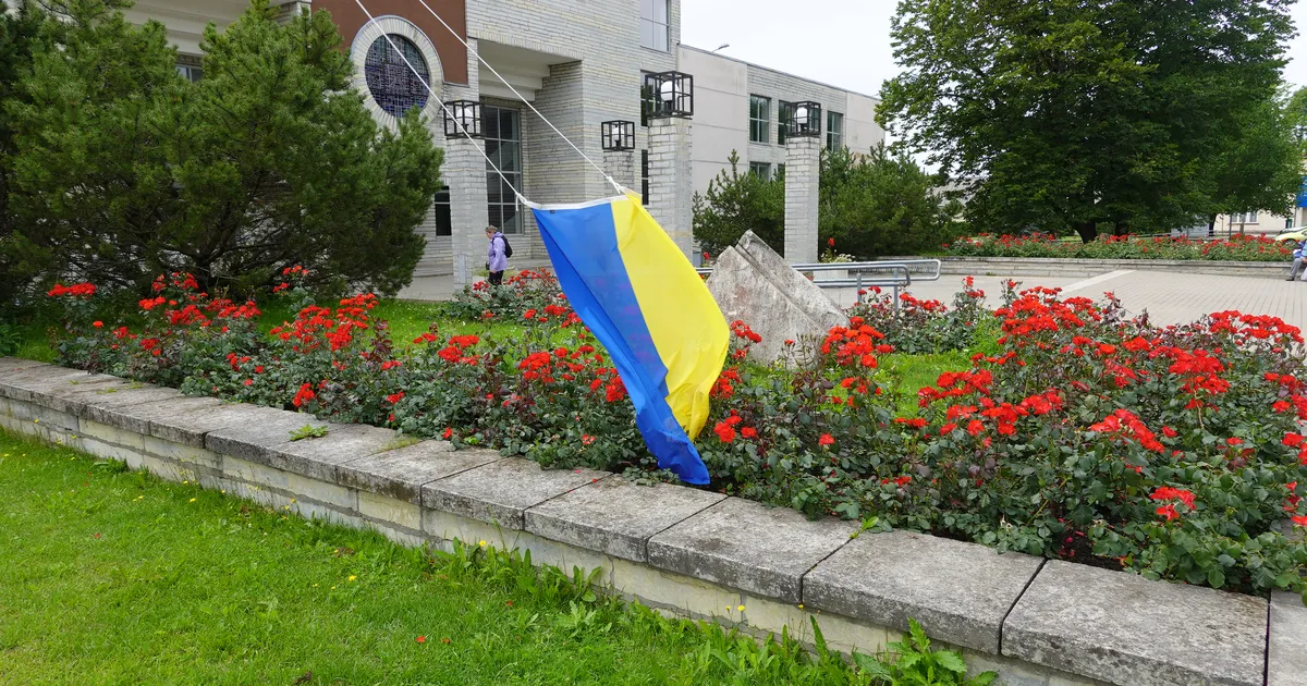 Ukraina lippu rüvetanud isik jäi karistuseta