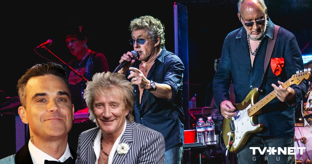 Britu albumu topā dominē Rods Stjuarts, Robijs Viljamss un "The Who"