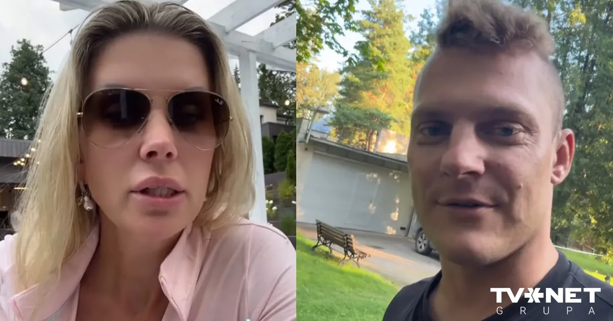 Lamas un sveškauns. Dāvids Krūmiņš un Anna Lieckalniņa publiski ...