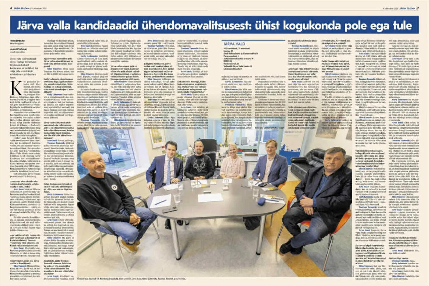 Neljapäevase Järva Teataja tutvustus