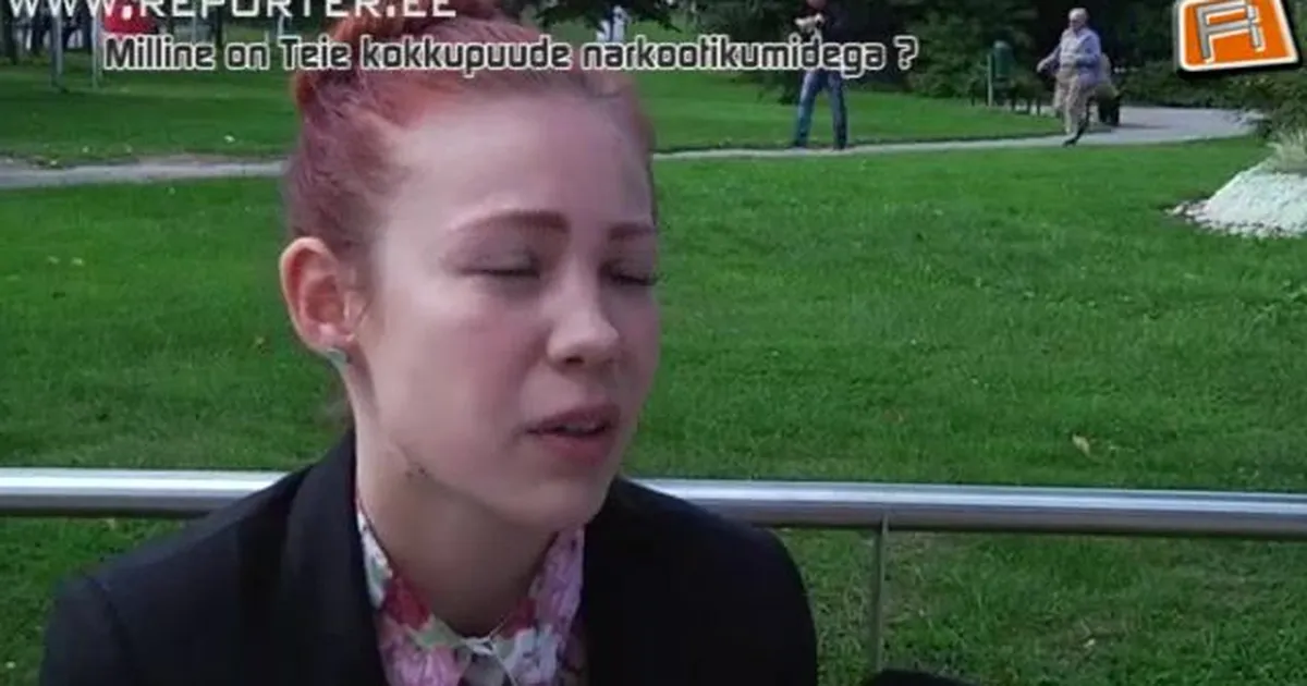Veebireporter: milline on kokkupuude narkootikumidega?