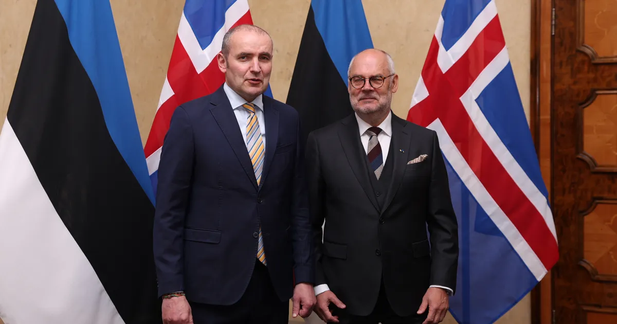FOTOD Eestisse saabus visiidile Islandi president