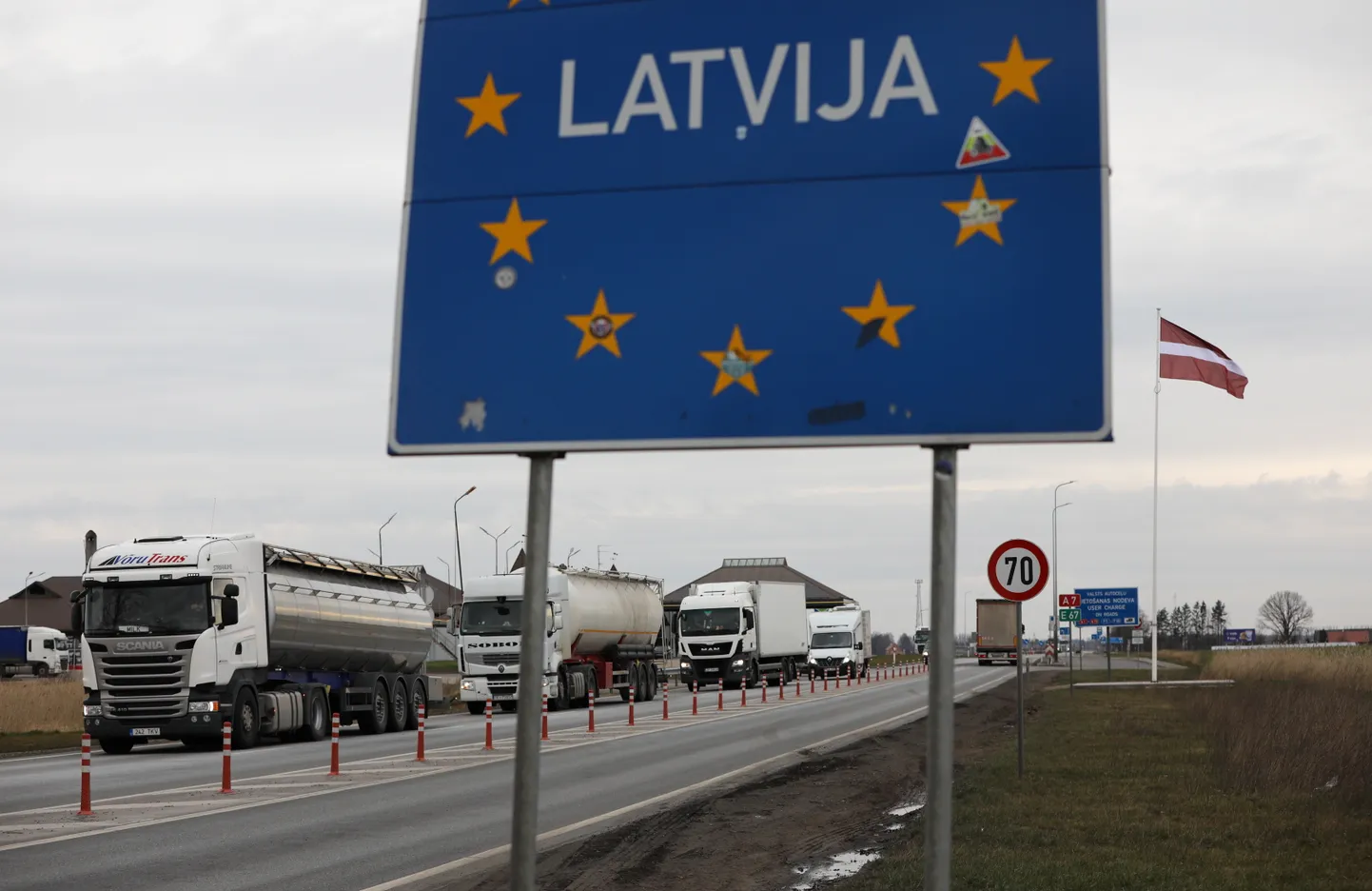 Läti muutis piiri ületamise korda