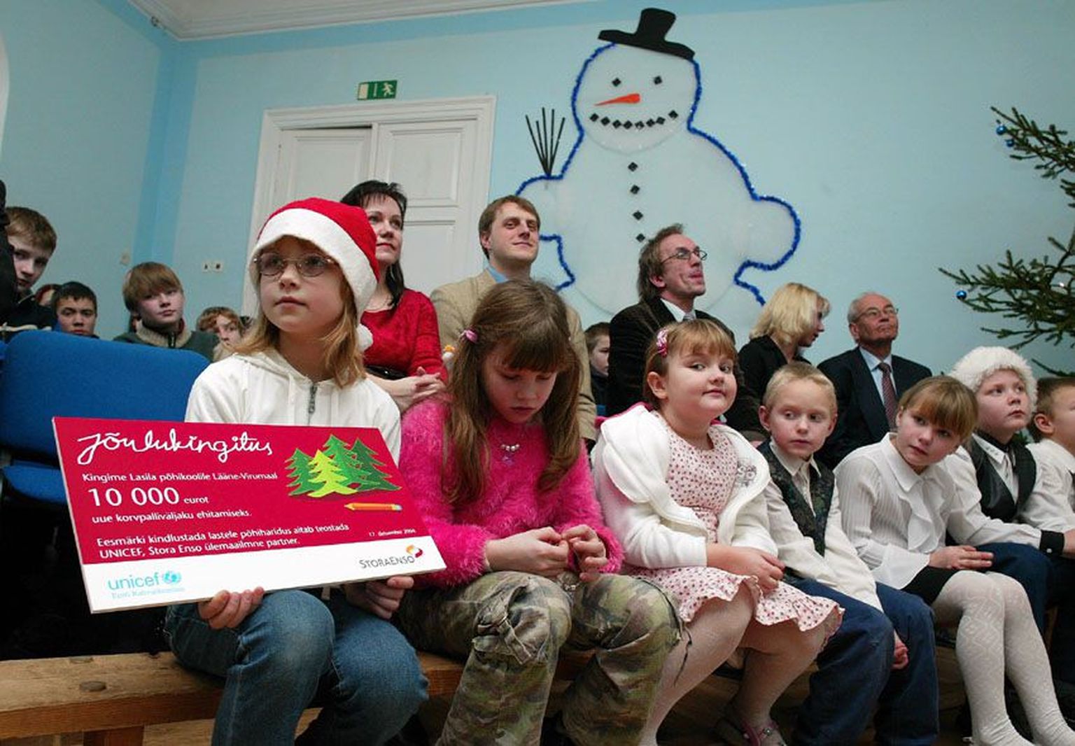 Puidufirma kuldas Lasila kooli - Arhiiv - Virumaa Teataja