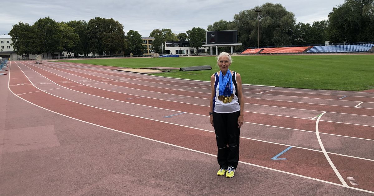 Helgi Kuusk jooksis uue Eesti 5000m rekordi N75 vanuseklassis