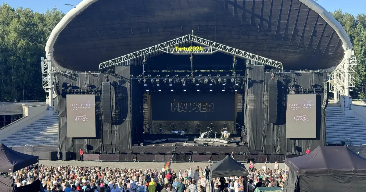 FOTOD JA VIDEO «Ma pole midagi sellist varem näinud!» Tartus esinev ...