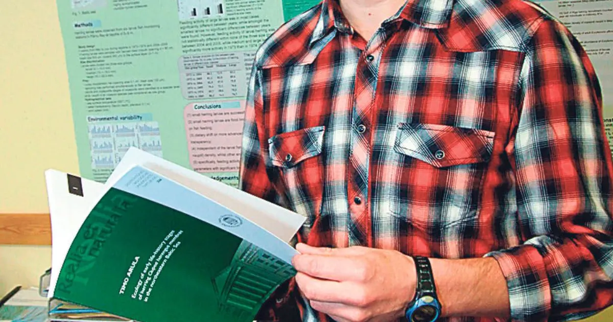 Timo Arula doktoritöö keskendub räime eluolule