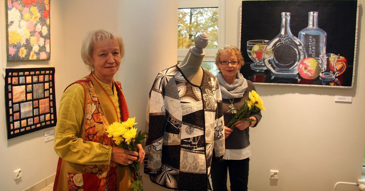 Lapitehnika vajab värvi asemel kangatükke ning pintsli asemel niiti ja ...