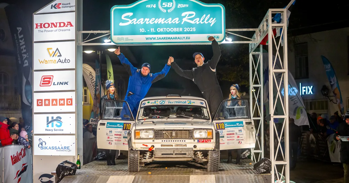 GALERII Vaata, kes sõitsid Saaremaa ralli lõpuni