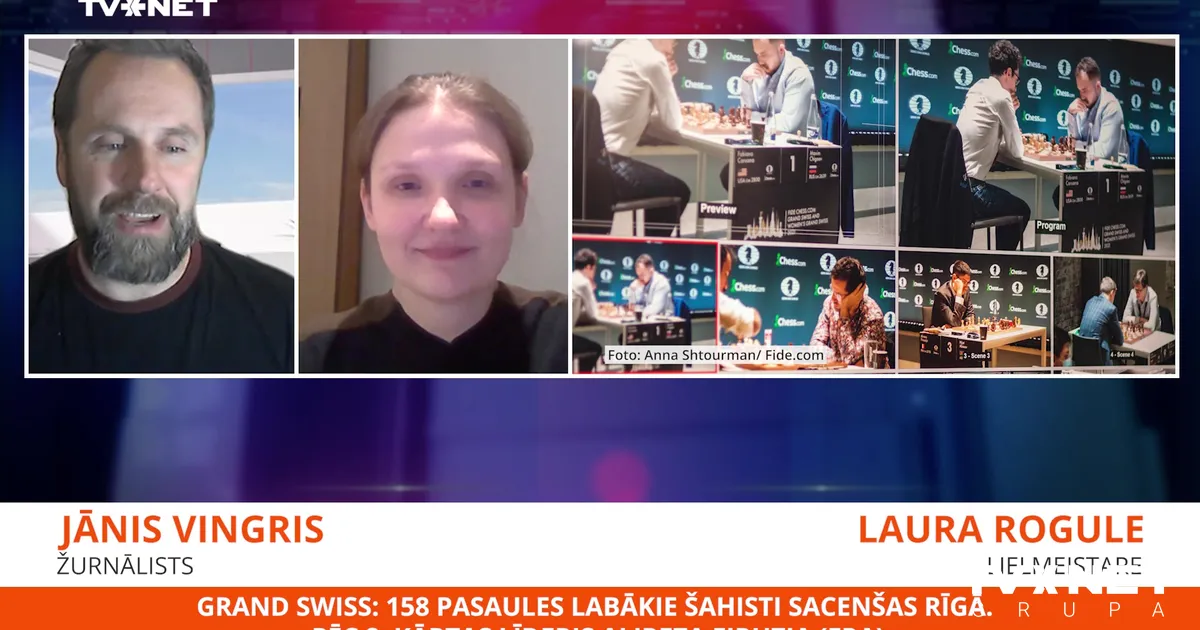 SPECIĀLI TVNET Lielmeistare Laura Rogule no Grand Swiss Rīgā