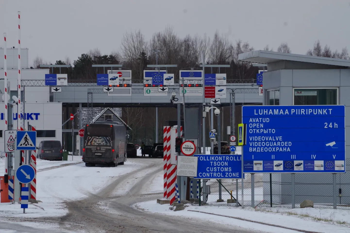 Eesti sulgeb kolmeks kuuks öise liikluse Luhamaa ja Koidula maanteepiiril