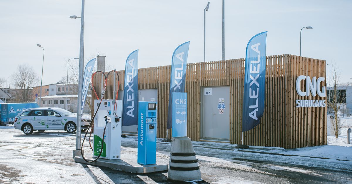 Galerii: Alexela avas Jüris maagaasi tankla - Uudised - Majandus