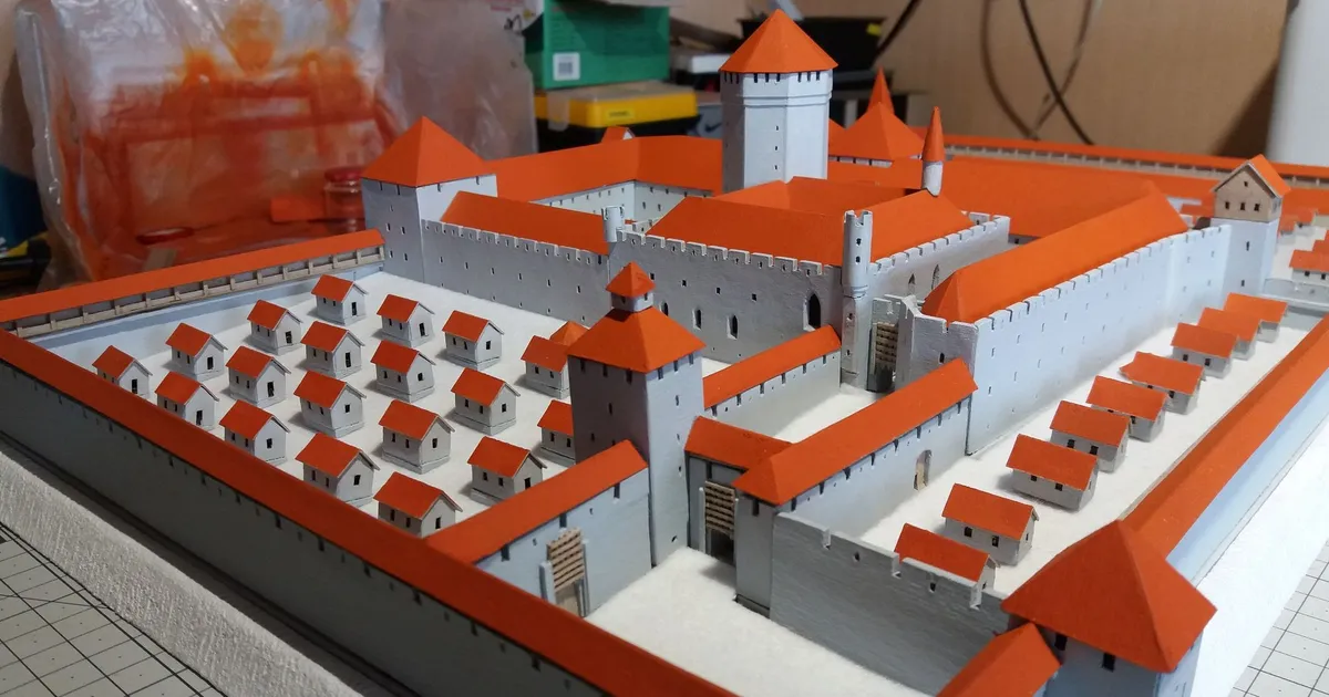 FOTO Paide ordulinnuse makett saab viimast lihvi