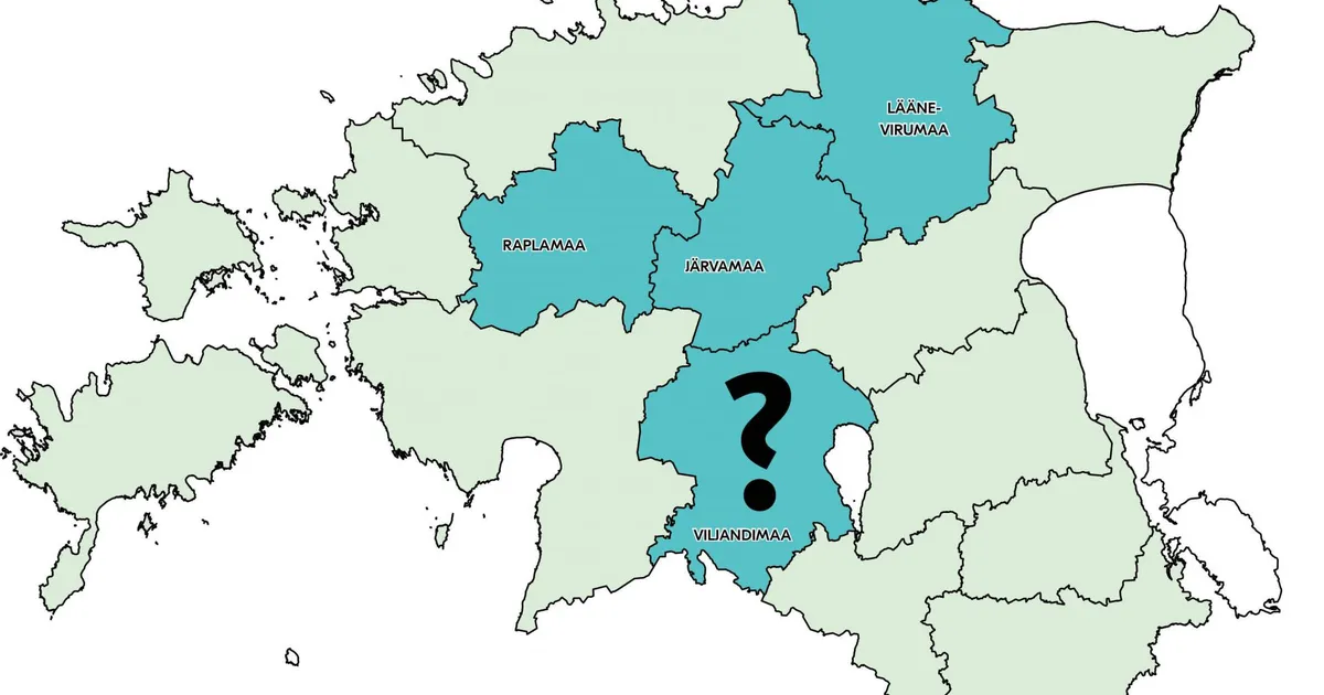 Ministeeriumi plaan Viljandimaa Kesk-Eesti regiooniga liita on ...