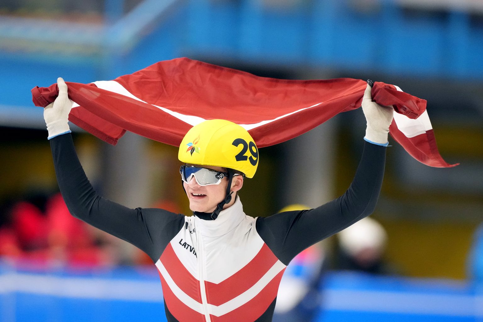 Šorttrekists Laizāns kļūst par Eiropas Jaunatnes ziemas Olimpiādes ...