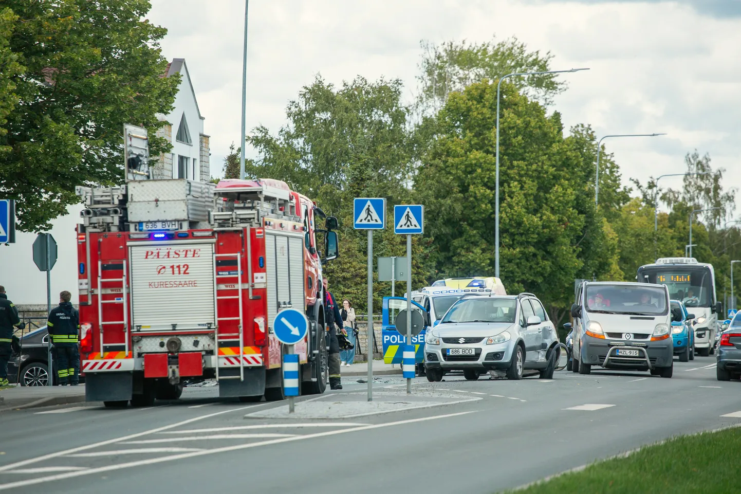 Liiklusõnnetuses osalenud juhil polnud politseile esitada kehtivat juhiluba