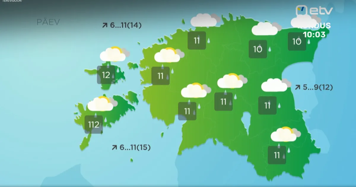 KISUB KUUMAKS "Terevisioon" lubas tänaseks Saaremaale 112 kraadi sooja