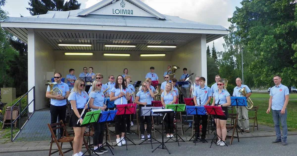 Tapa Linna Orkester andis Soomes mitu kontserti