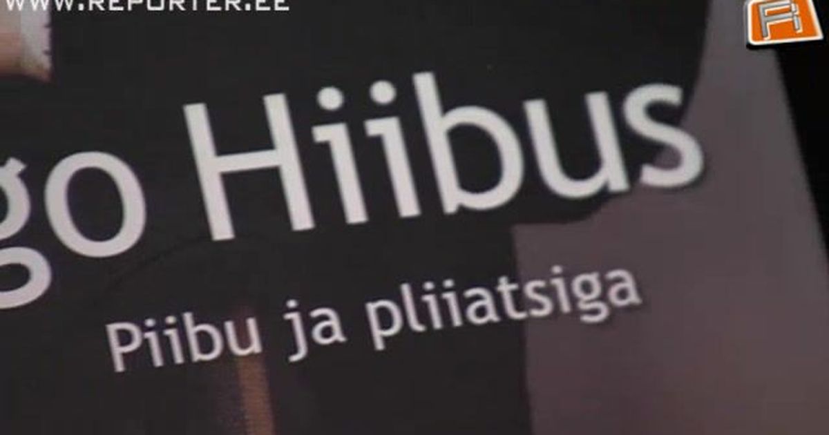 Šaržimeister Hugo Hiibus avaldas mahuka raamatu