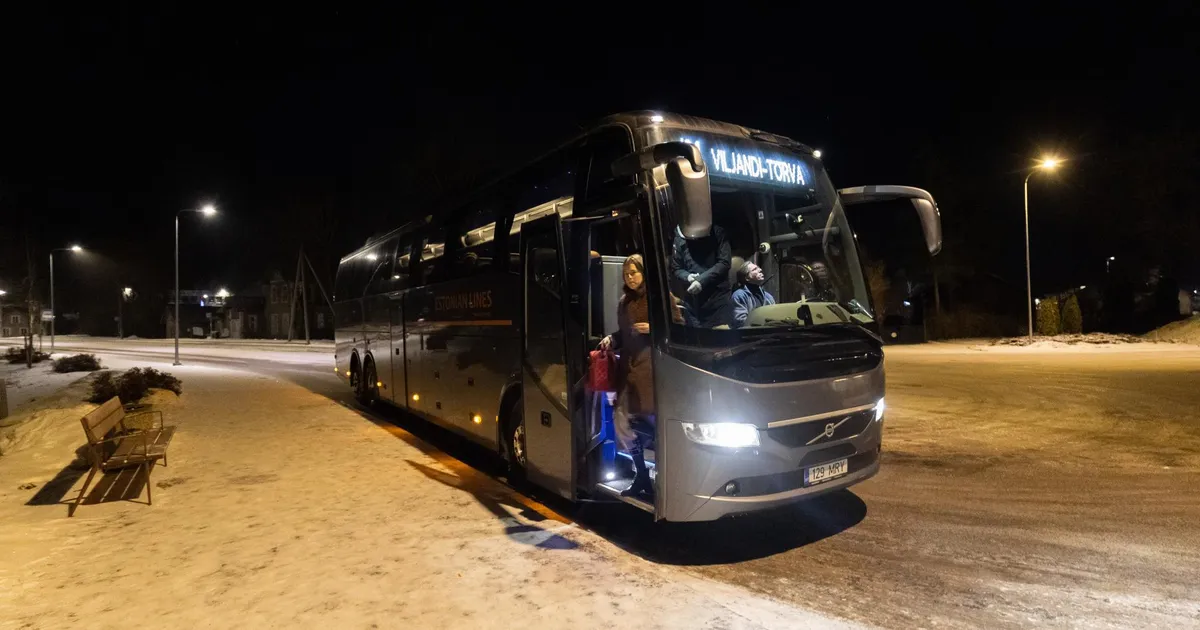 Uus bussiliin viib jälle pealinna